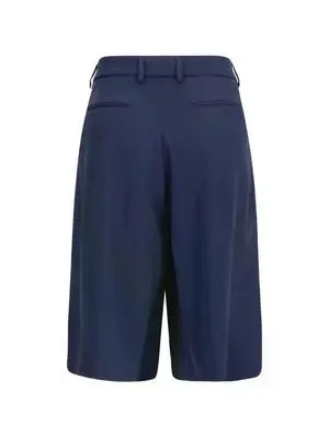CRUNA Pleated Buttoned Shorts