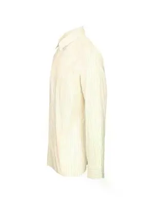 Maison Kitsuné Striped Oversized Shirt
