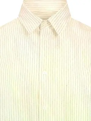 Maison Kitsuné Striped Oversized Shirt