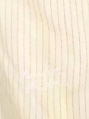 Maison Kitsuné Striped Oversized Shirt