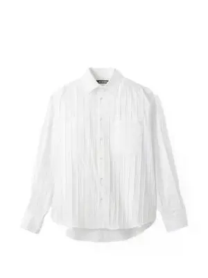 Jacquemus The Camargue Embroidered Striped Shirt