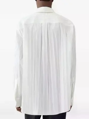 Jacquemus The Camargue Embroidered Striped Shirt