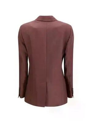 Brunello Cucinelli Double-breasted Blazer - Red