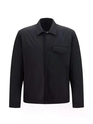 Herno Button-down Pocket-detail Shirt Jacket - Black