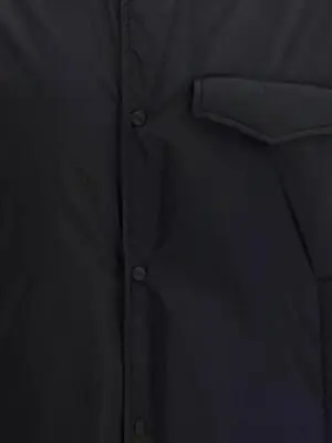 Herno Button-down Pocket-detail Shirt Jacket - Black