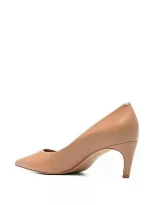 ANDREA CARRANO Pointed-toe Leather Pumps