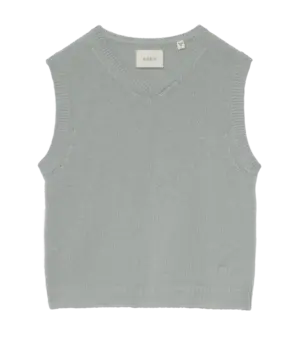 DÔEN Winston Cashmere Vest - Eucalyptus