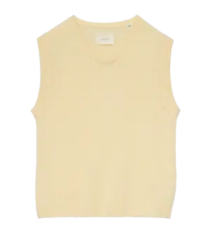 DÔEN Winston Cashmere Vest - Gateau