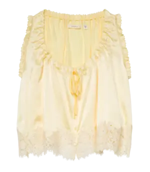 DÔEN Toulouse Silk Top - Gateau