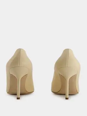 Manolo Blahnik Classic Stiletto 105mm Pumps - Beige