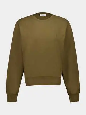 Saint Laurent Cassandre Embroidered Jumper