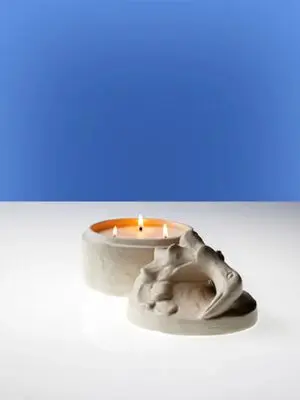 SERAX Encensoir Ivory Scented Medium Candle - White