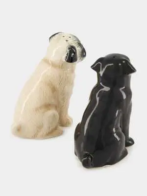QUAIL CERAMICS Pug Salt And Pepper Set