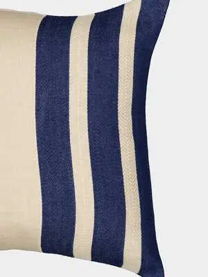 LIBECO Marina Stripe Linen Cushion