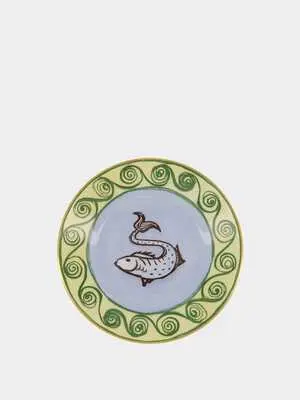 GINORI 1735 Il Viaggio Di Nettuno Bread Plate - Multicolour
