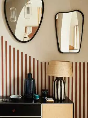 MAISON SARAH LAVOINE Organique Oak Mirror