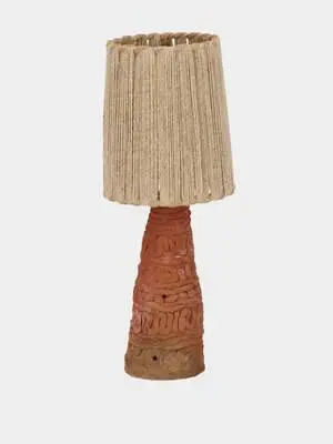 HONORÉ Terracotta Caracole Table Lamp