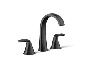 KOHLER Cursiva Widespread Bathroom Sink Faucet, 1.2 Gpm - One-color