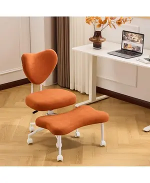 STREAMDALE FURNITURE Meditation Chair - Orange