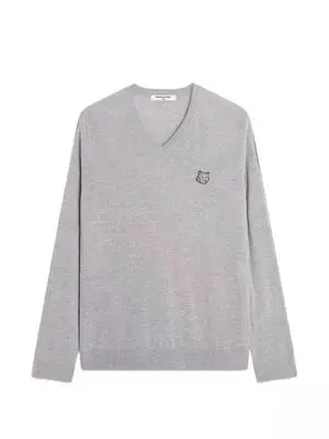 Maison Kitsuné Fox Head Wool Sweater