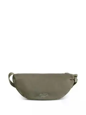 Maison Kitsuné Embroidered Messenger Bag - Green