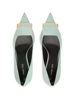 SERGIO ROSSI Pointed Pumps - Green