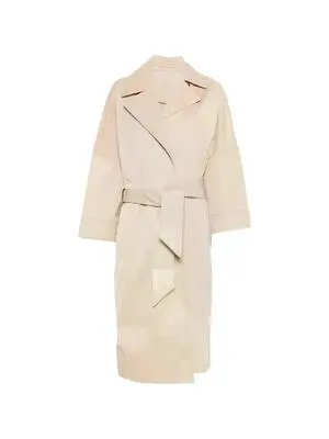 Marella Belted Lapel Collar Coat