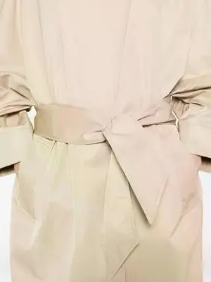 Marella Belted Lapel Collar Coat