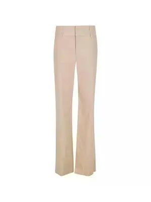 Federica Tosi Beige Flared Trousers