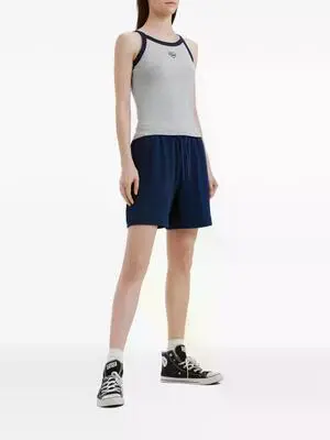 CHOCOOLATE Embroidered Drawstring Shorts