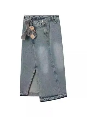 Izzue Split Cotton Skirt