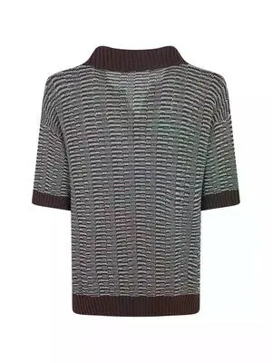 NUUR V-neck Knitted T-shirt