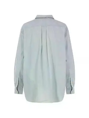 KURO Contrast-stitching Shirt