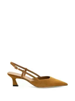 STUART WEITZMAN Vinnie Slingback Pumps - Brown