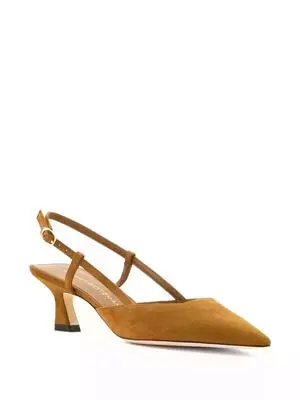 STUART WEITZMAN Vinnie Slingback Pumps - Brown