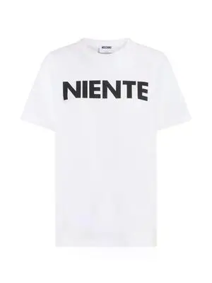 Moschino Cotton Graphic Print T-shirt