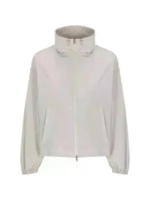 Herno Funnel-neck Jacket - Neutrals