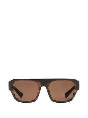 Dolce & Gabbana Dg Crossed Sunglasses - Brown