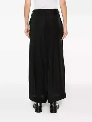 Y3 Zip-fastening Palazzo Pants