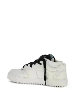Off-White Arrow Zip Tie Sneakers - White