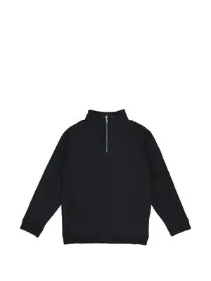 SINCLAIR Quarter-zip Sweatshirt - Black