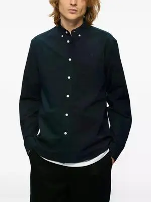 Wood Wood Adam Buttoned Embroidered Shirt