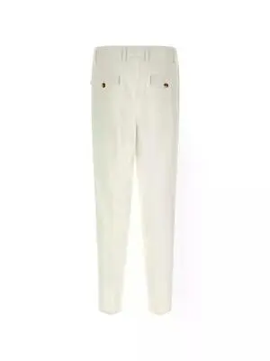 Brunello Cucinelli Pleated Cotton Trousers