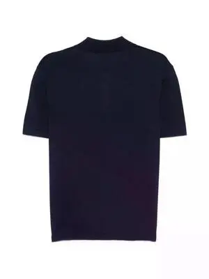A.p.c. Chest-pocket Short-sleeve Polo Shirt - Blue