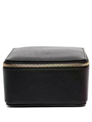 Smythson Logo-stamp Zip Box