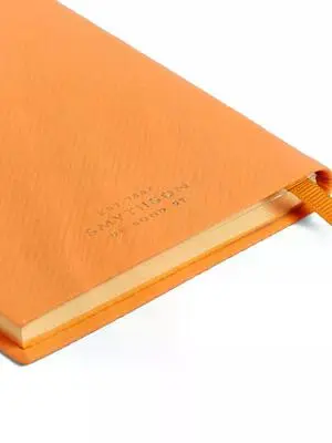 Smythson Make It Happen Panama Notebook - Orange