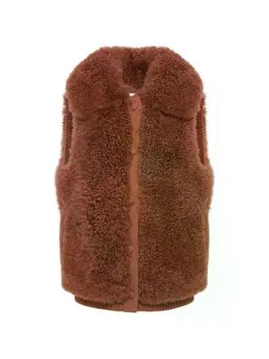 YVES SALOMON Button-up Gilet