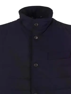FAY Buttoned Quilted Travel Vest