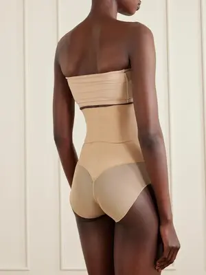SKIMS Power Mesh High-waist Jersey Briefs