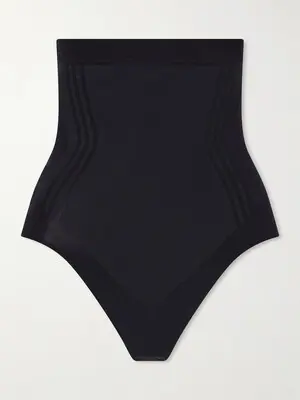 Spanx Spanxsculpt Gofigure High-waisted Stretch Briefs - Black